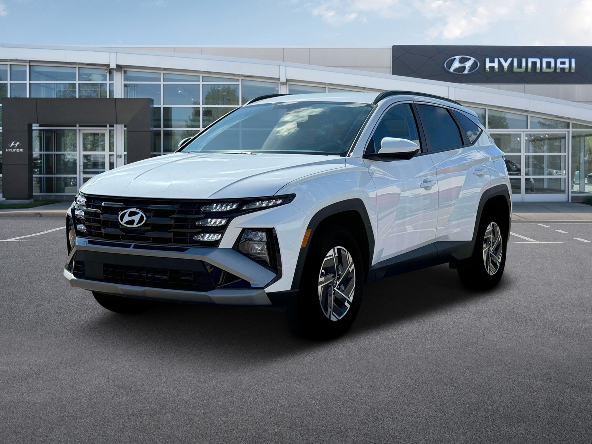 New 2025 Hyundai TUCSON HYBRID Blue AWD Blue 4dr SUV in Asheville 272161X Hyundai of Asheville