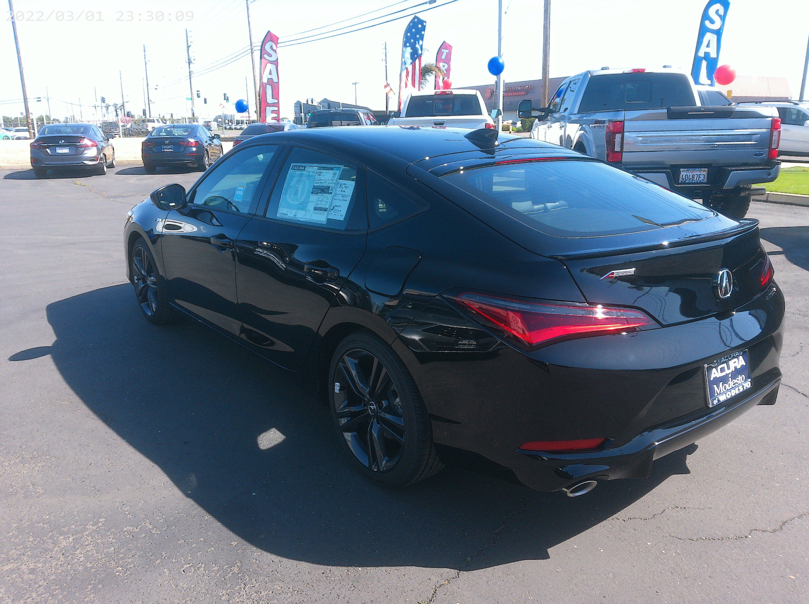 New 2025 Acura Integra w/A-Spec Package Hatchback in Modesto #N13288 ...