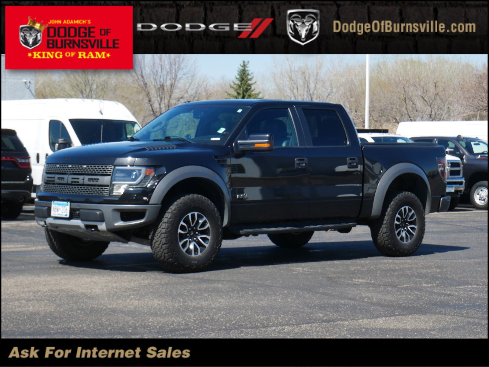 Black Ford Raptor Lifted