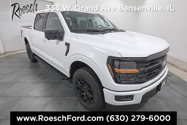 New 2024 Ford F-150 XLT SuperCrew® in Bensenville #24-4233 | Roesch Ford