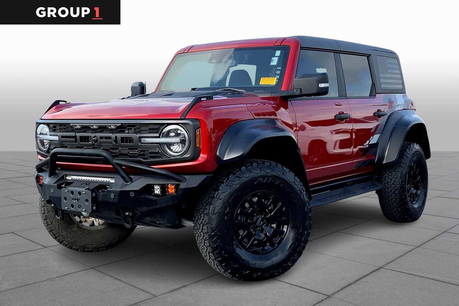 Pre-Owned 2023 Ford Bronco Raptor Sport Utility in Dallas #PLC07160 ...