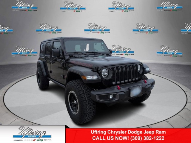 Pre-Owned 2020 Jeep Wrangler Unlimited Rubicon Convertible in Pekin ...