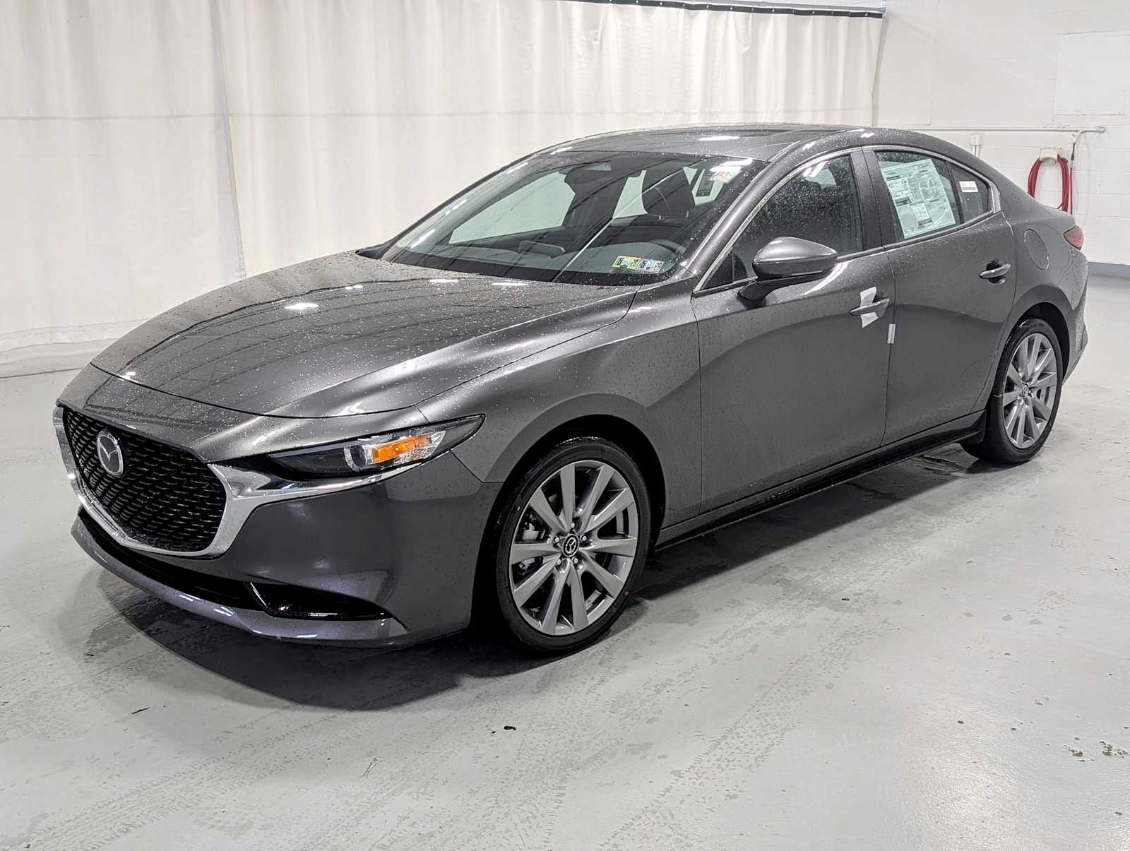 New 2025 Mazda Mazda3 Sedan 2.5 S Preferred in Machine Gray Metallic ...