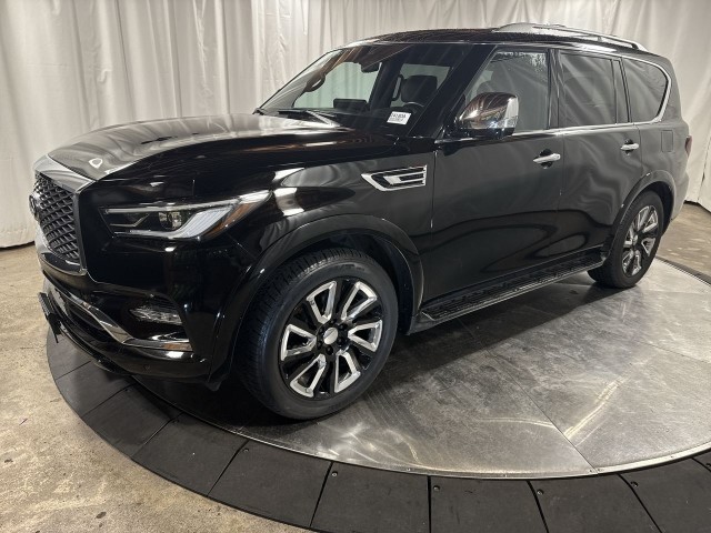 Pre-Owned 2022 INFINITI QX80 Sensory 4D Sport Utility in Newberg #24180A | Newberg Jeep Ram