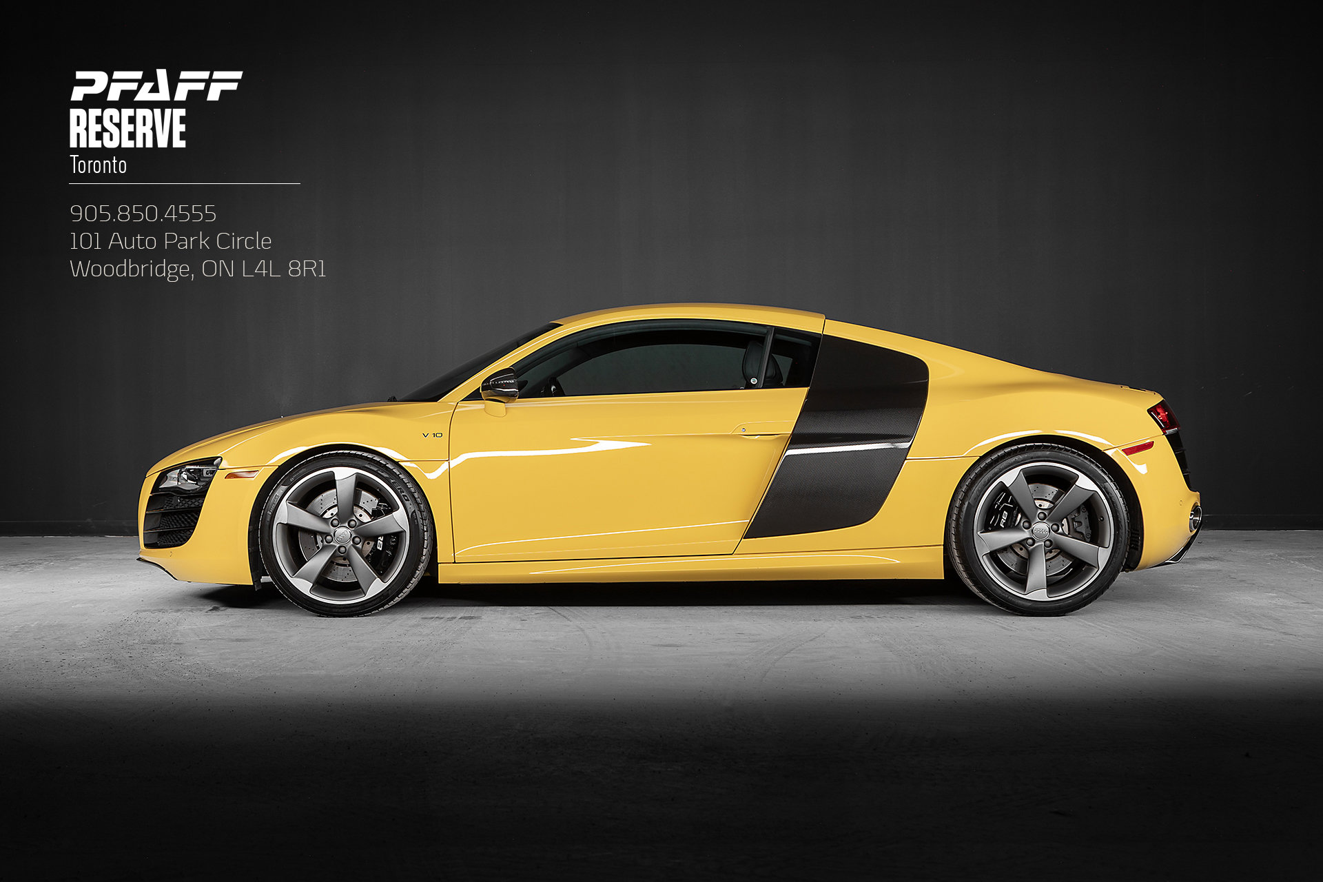 Pre-Owned 2011 Audi R8 5.2L V10 2dr Car in Woodbridge #MU3674AA | Pfaff Reserve