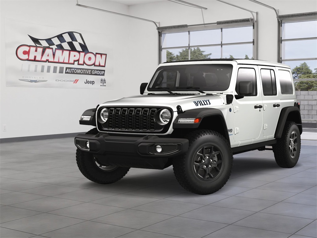 New 2025 Jeep Wrangler 4xe Willys 4xe Utility in Lansing #2498 ...