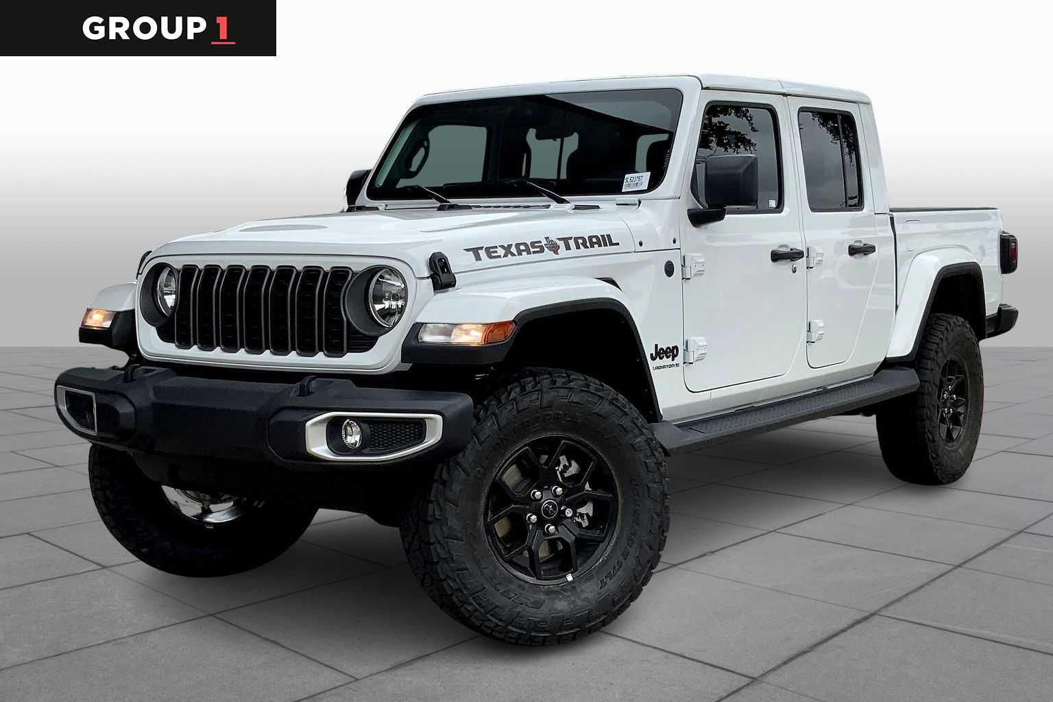 New 2025 Jeep Gladiator Texas Trail Crew Cab in Houston #SL523767 | Group 1 Automotive