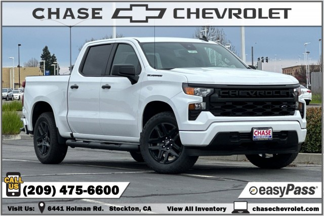New 2024 Chevrolet Silverado 1500 Custom Crew Cab in Stockton #24T0467 ...
