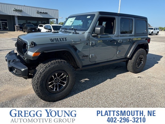 New 2024 Jeep Wrangler Willys 4D Sport Utility for Sale #F2562 | Gregg ...