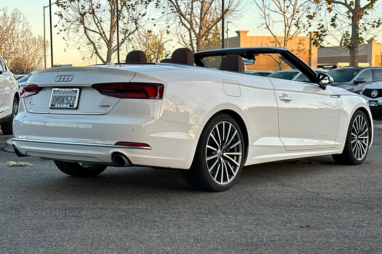 Pre-Owned 2019 Audi A5 Cabriolet Premium Plus Convertible in Fresno #40700 | Fresno Acura