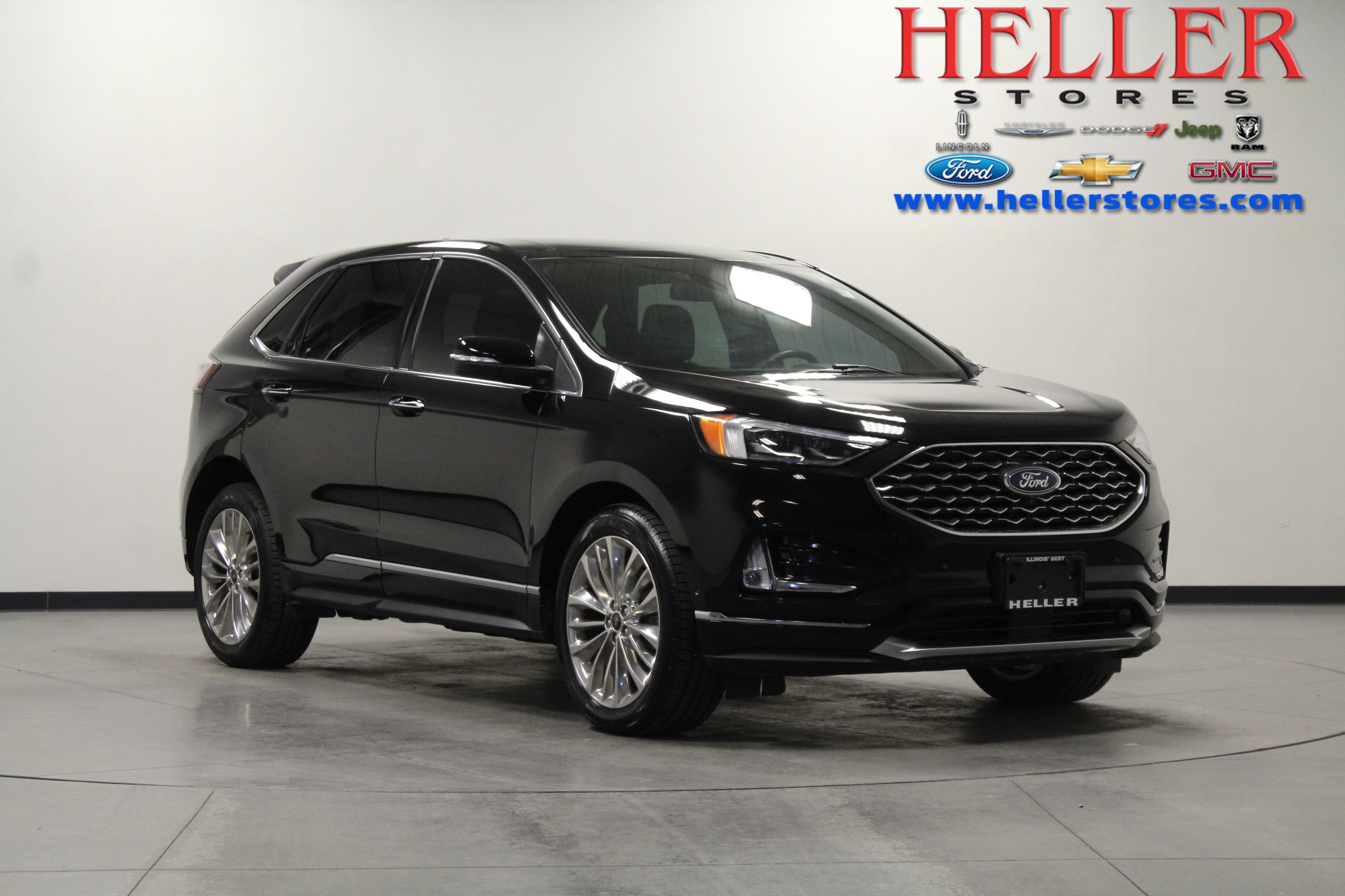 Pre-Owned 2021 Ford Edge Titanium in El Paso #U25249B | Heller Ford