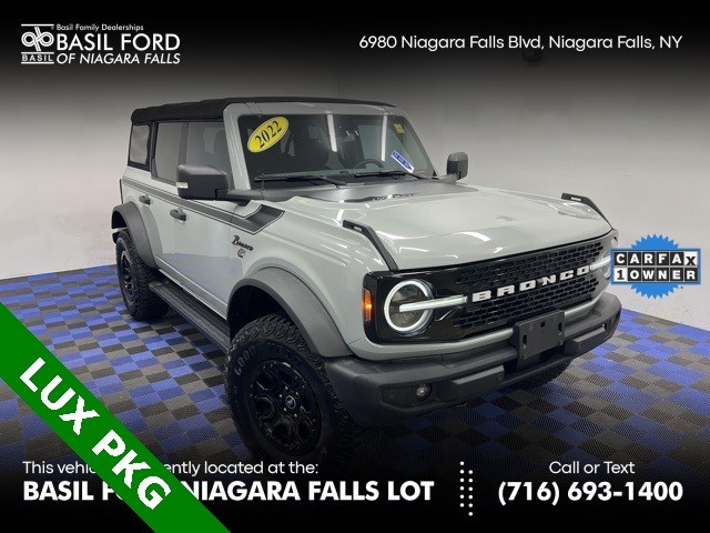 Pre-Owned 2022 Ford Bronco Wildtrak 4D Sport Utility in Orchard Park # ...