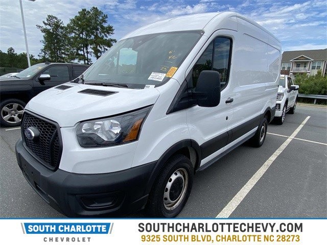 Pre-Owned 2023 Ford Transit Cargo Van T-250 130 Med Rf 9070 GVWR RWD ...