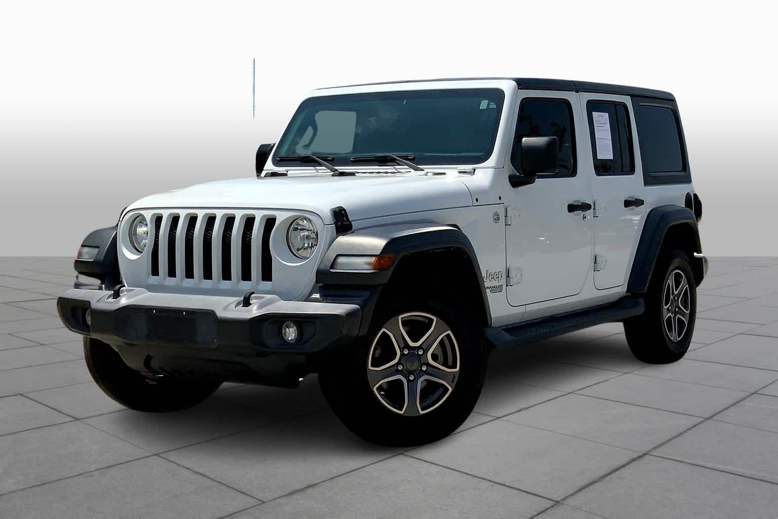 Pre-Owned 2018 Jeep Wrangler Unlimited Sport S Sport Utility in Houston #JW110023 | Sterling ...