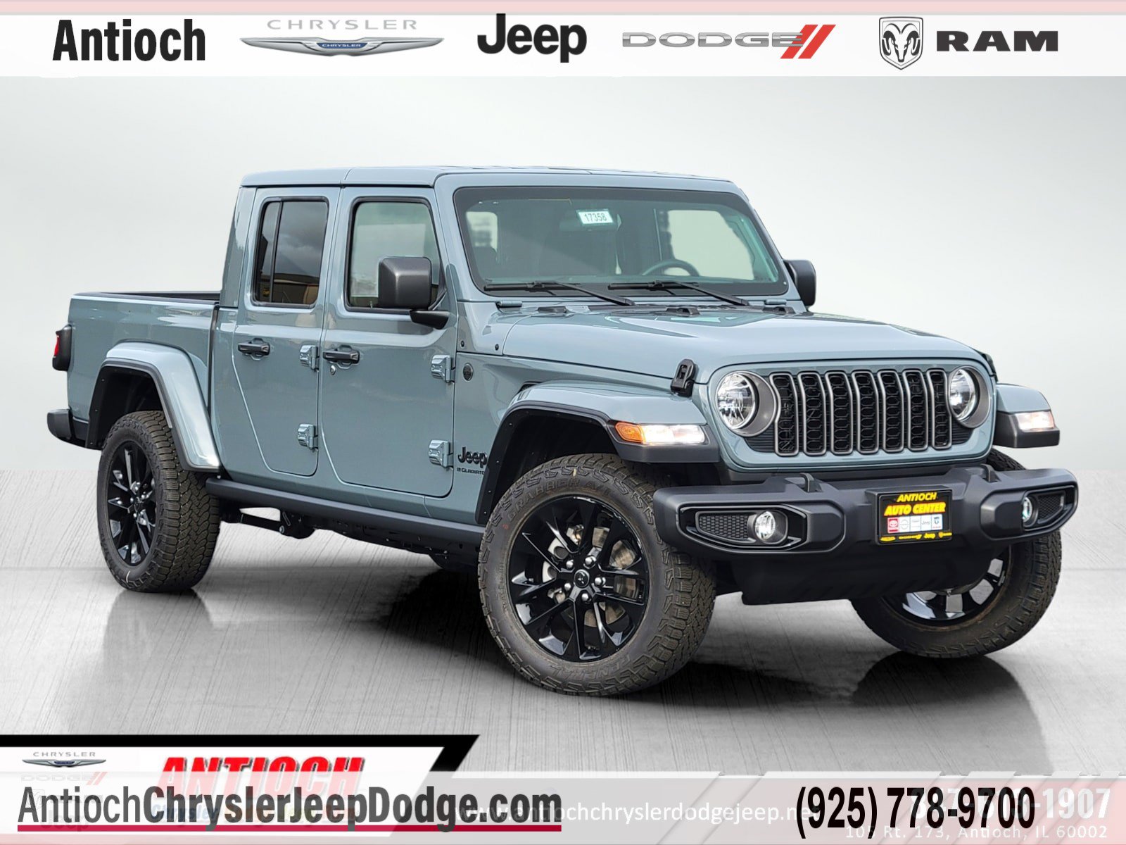New 2025 Jeep Gladiator Nighthawk Crew Cab in Antioch #17358 | Antioch Chrysler Jeep Dodge Ram