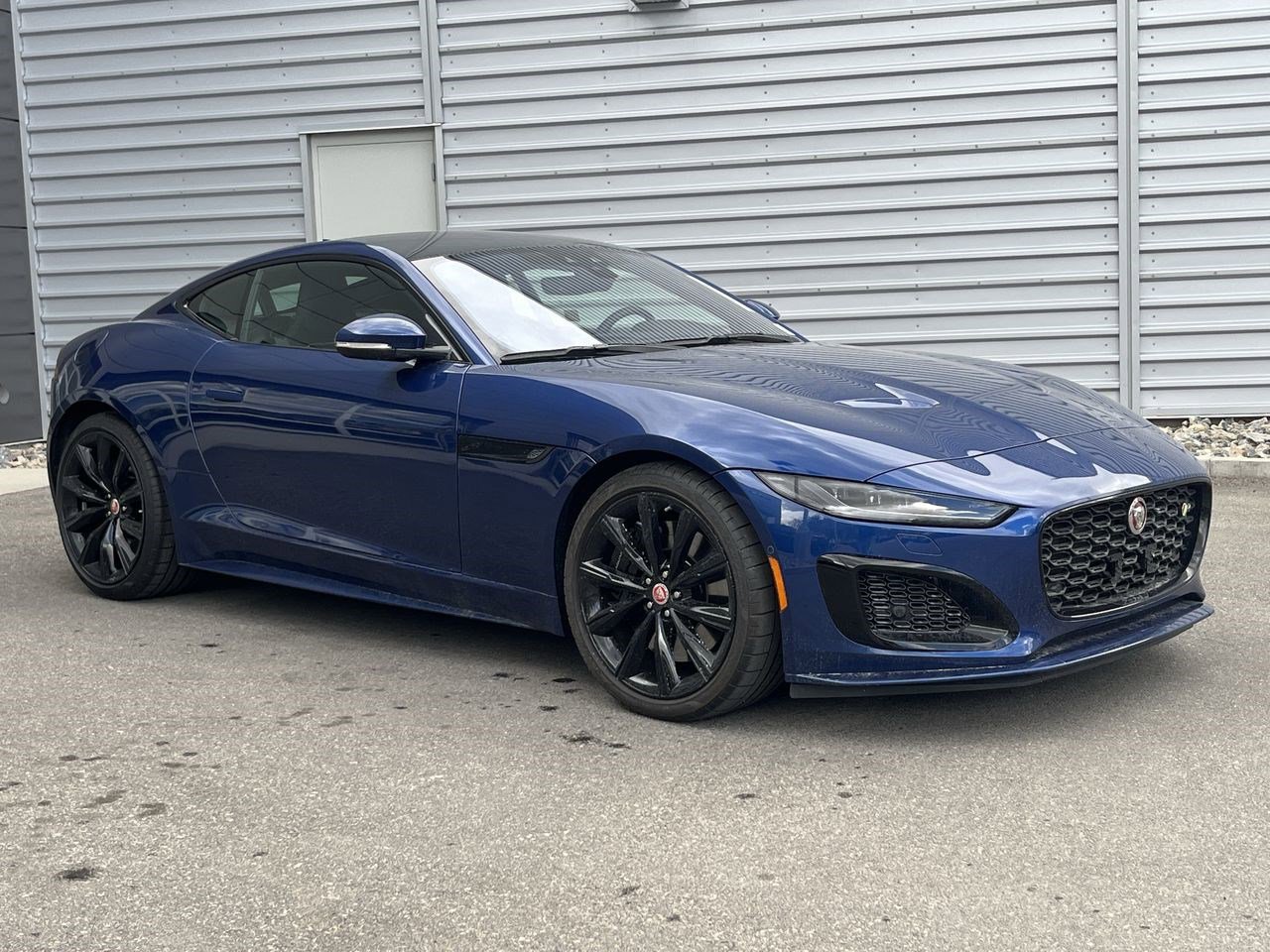 Jaguar F Type Blue Coupe