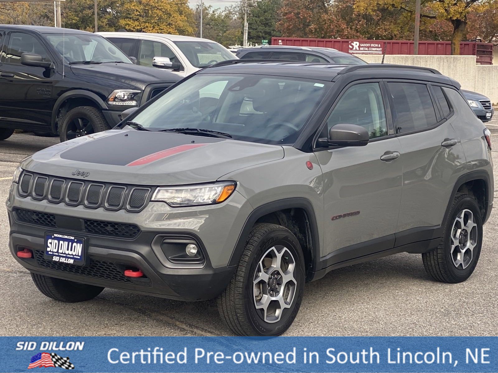 Certified Pre-Owned 2022 Jeep Compass Trailhawk SUV in #4B24056A | Sid Dillon