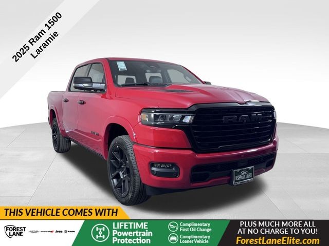 New 2025 RAM 1500 Laramie Crew Cab in Dallas #F3033 | Forest Lane CDJR