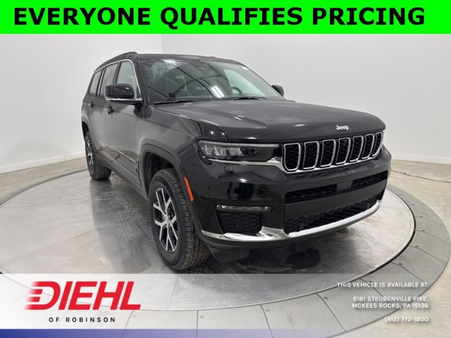 New 2025 Jeep Grand Cherokee L Limited Utility in McKees Rocks #25RJ0037 | Diehl CDJR of Robinson