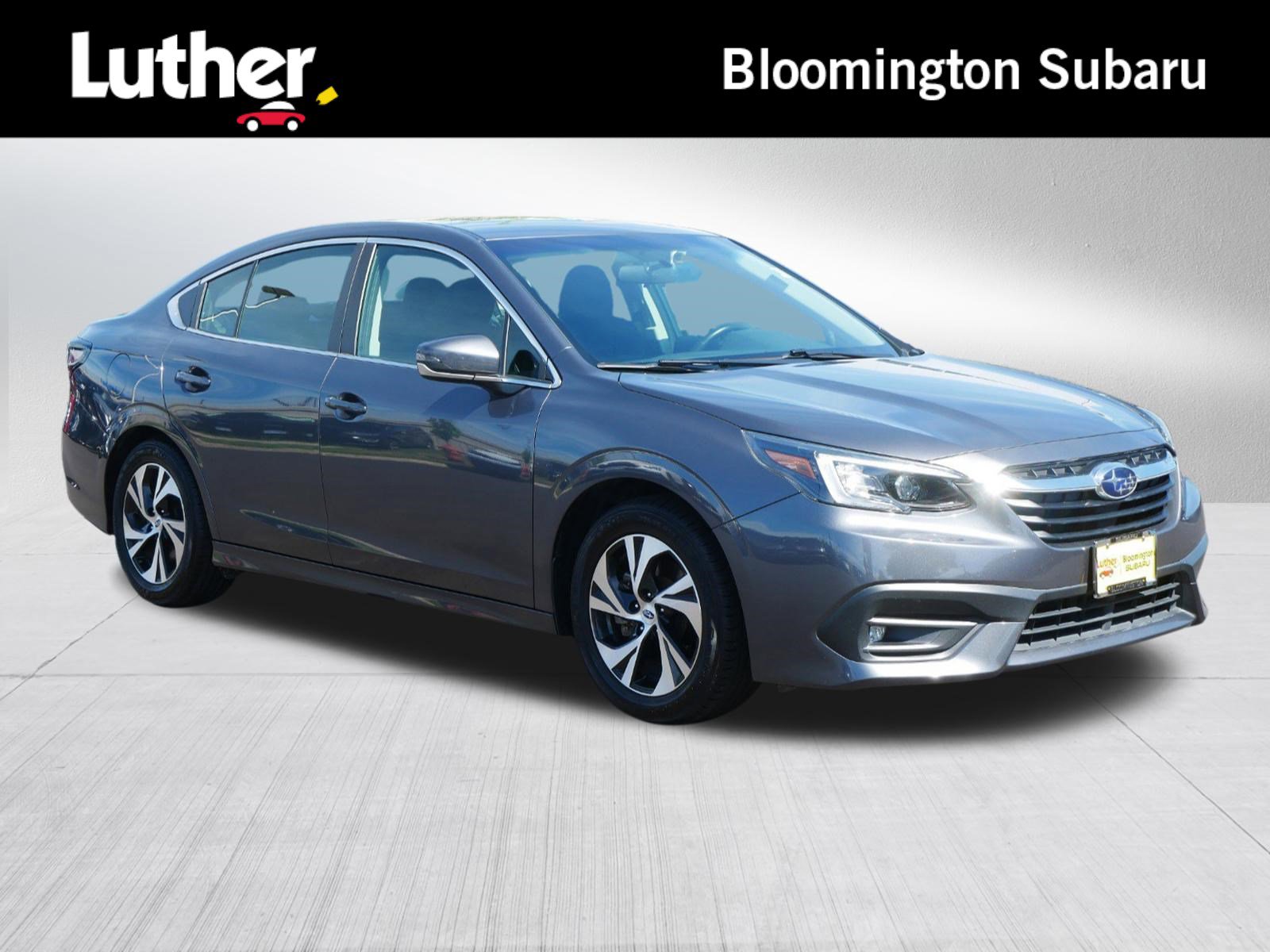 Blue Metallic Subaru Legacy