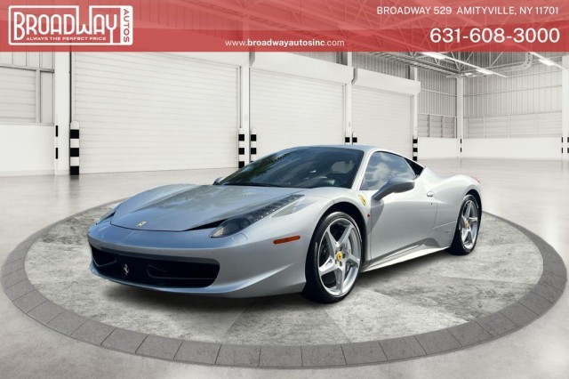 Ferrari 458 Italia Silver