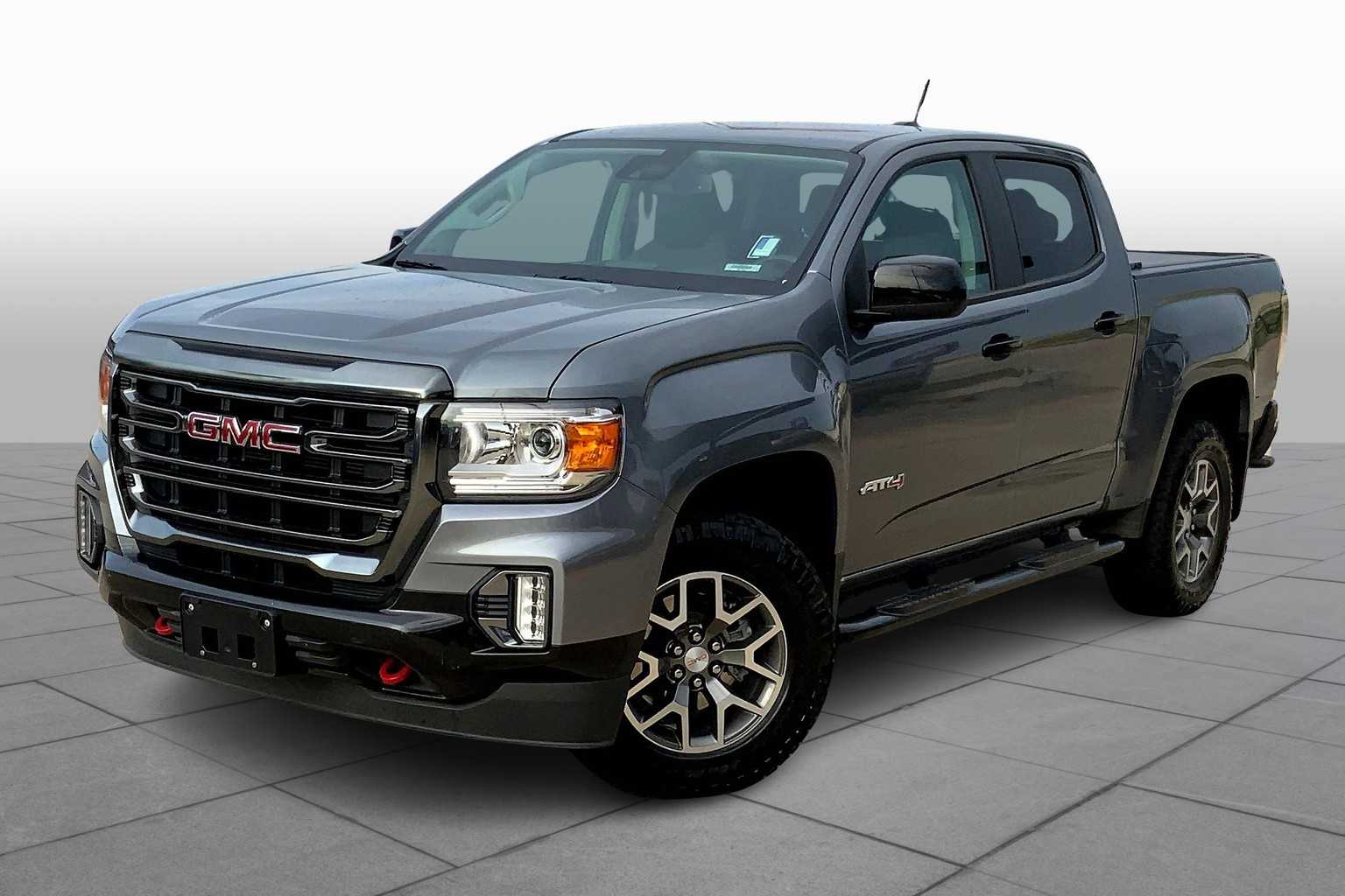 Certified Pre-Owned 2022 GMC Canyon 4WD AT4 w/Leather Crew Cab Pickup ...