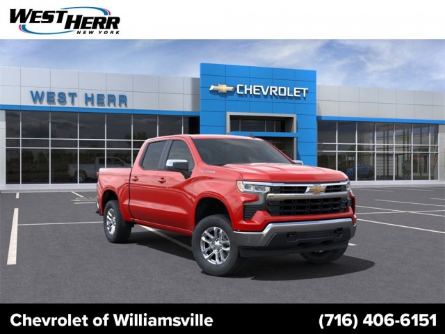 New 2025 Chevrolet Silverado 1500 LT (2FL) Crew Cab in Williamsville #CWS252422 | West Herr ...