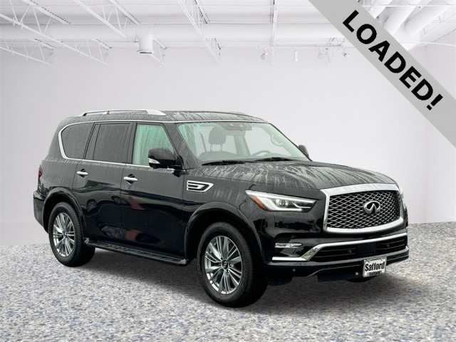 Pre-Owned 2021 INFINITI QX80 LUXE 4D Sport Utility # X503A in Warrenton | Safford Chrysler Jeep ...