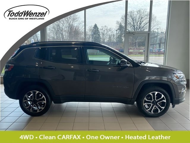 Pre-Owned 2022 Jeep Compass Limited SUV in Grand Rapids #XW250886A ...