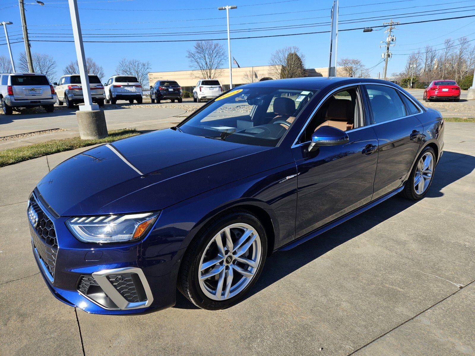 Pre Owned 2023 Audi A4 Sedan S line Prestige 4dr Car in Boone 5PB1097 Modern Subaru of Boone