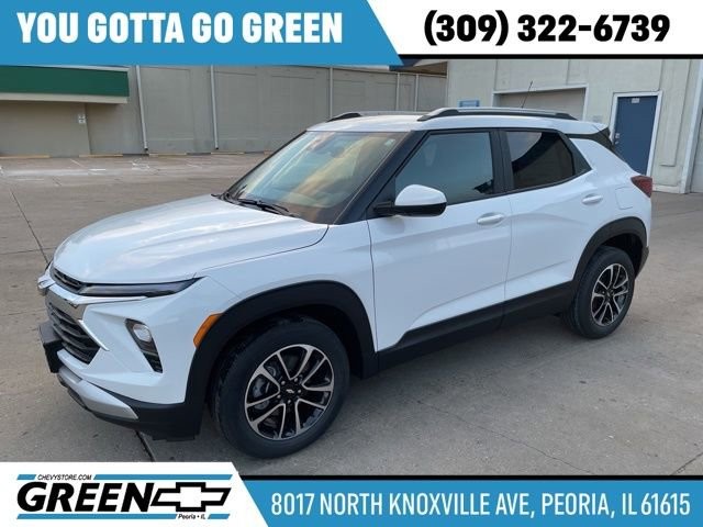 New 2025 Chevrolet Trailblazer LT SUV in Peoria #70135 | Green ...