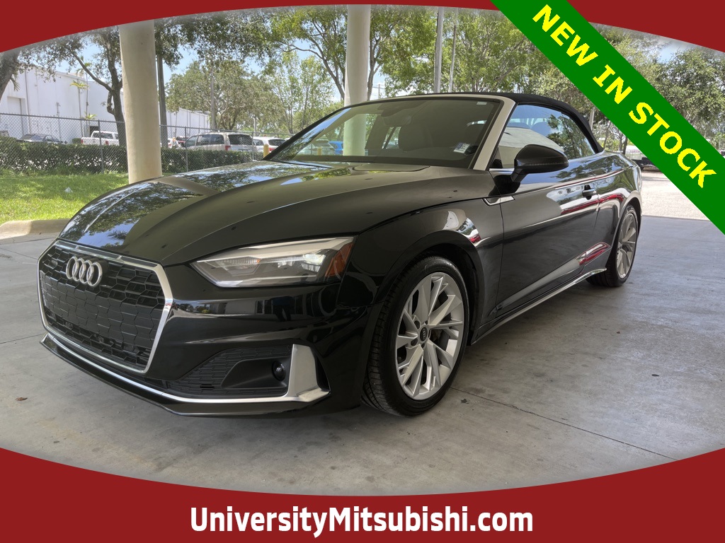 Audi A5 Black Convertible