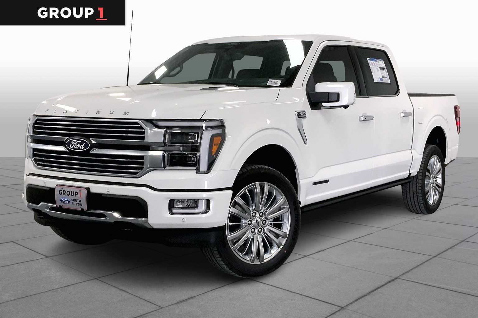 New 2025 Ford F-150 Platinum® SuperCrew® in Austin #SFB60917 | Group 1 Ford of South Austin