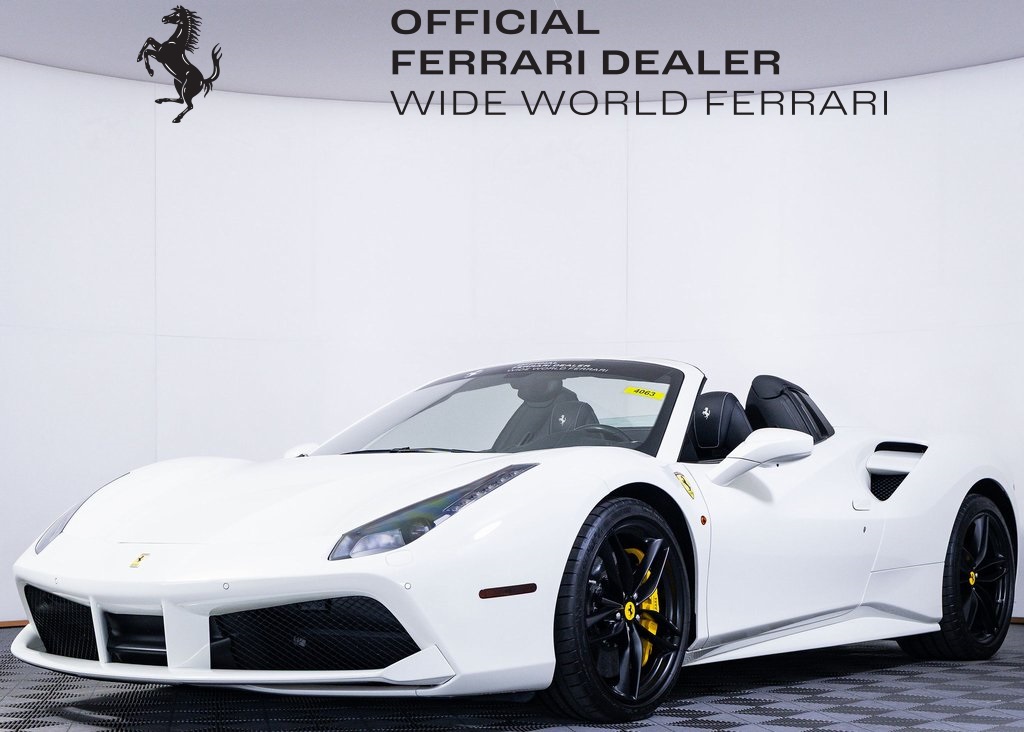 Certified Pre-Owned 2018 Ferrari 488 Spider Base 2D Convertible in West ...