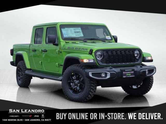 New 2025 Jeep Gladiator Big Bear Crew Cab in San Leandro #250364 | San Leandro Chrysler Dodge ...