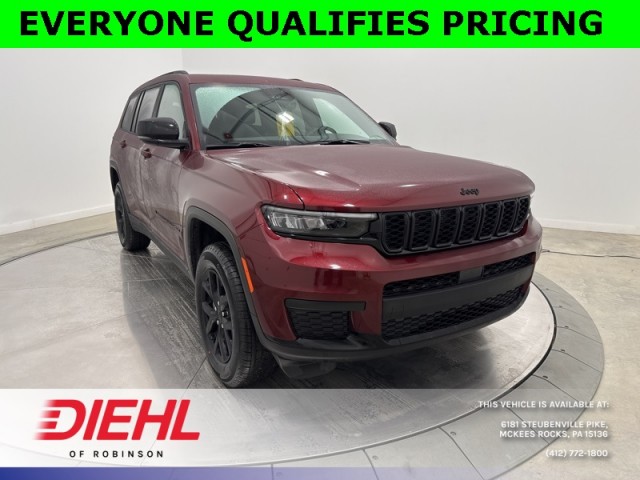 New 2025 Jeep Grand Cherokee L Altitude X Utility in McKees Rocks #25RJ0024 | Diehl CDJR of Robinson