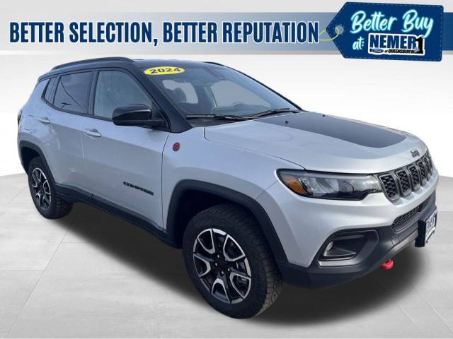 Pre-Owned 2024 Jeep Compass Trailhawk 4 Door SUV in Queensbury #P9412R | Nemer Ford