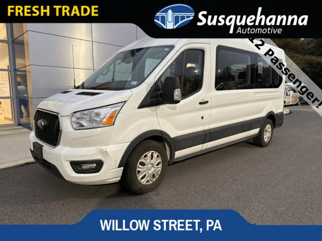Pre-Owned 2021 Ford Transit-350 XLT 3 Door Wagon in Willow Street # ...