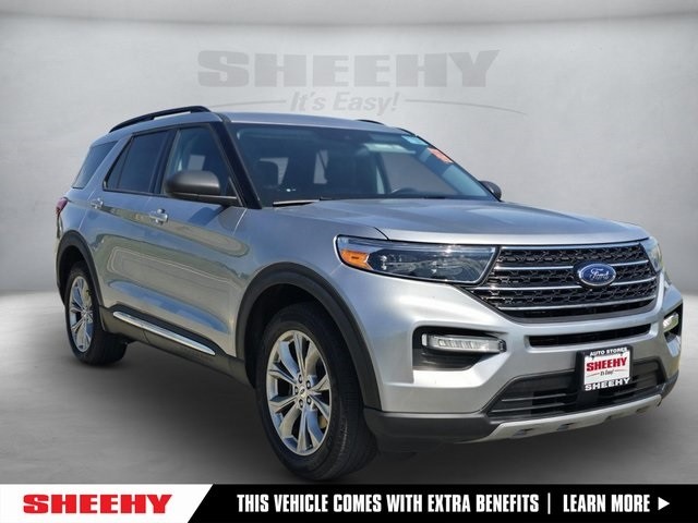 Certified Pre-Owned 2021 Ford Explorer XLT 4 Door SUV in Warrenton # ...