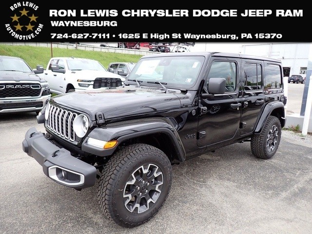 New 2025 Jeep Wrangler Sahara Sport Utility in Cranberry Twp #5J128 ...
