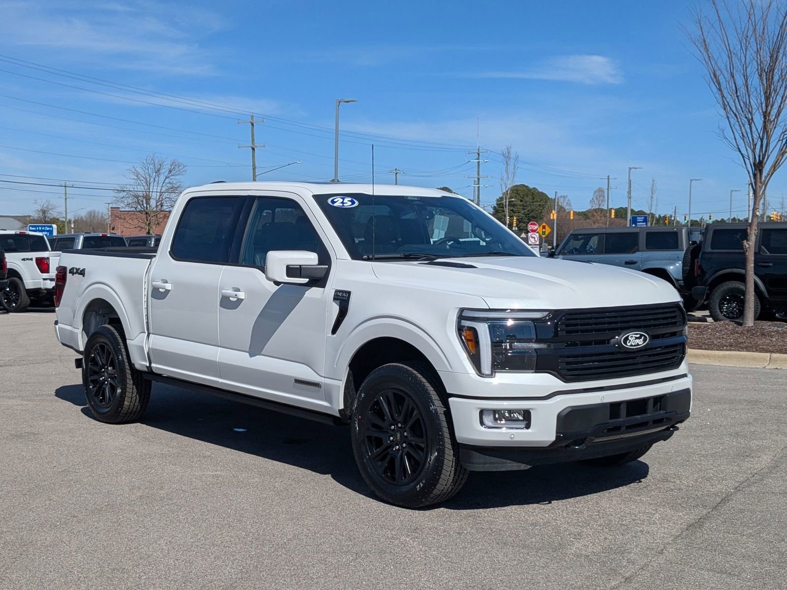 New 2025 Ford F-150 Platinum® SuperCrew® in Smithfield #F232 | Classic ...
