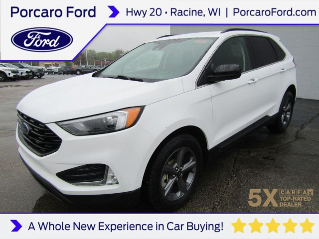 Pre-Owned 2022 Ford Edge SEL 4 Door SUV in Racine #7832 | Porcaro Ford