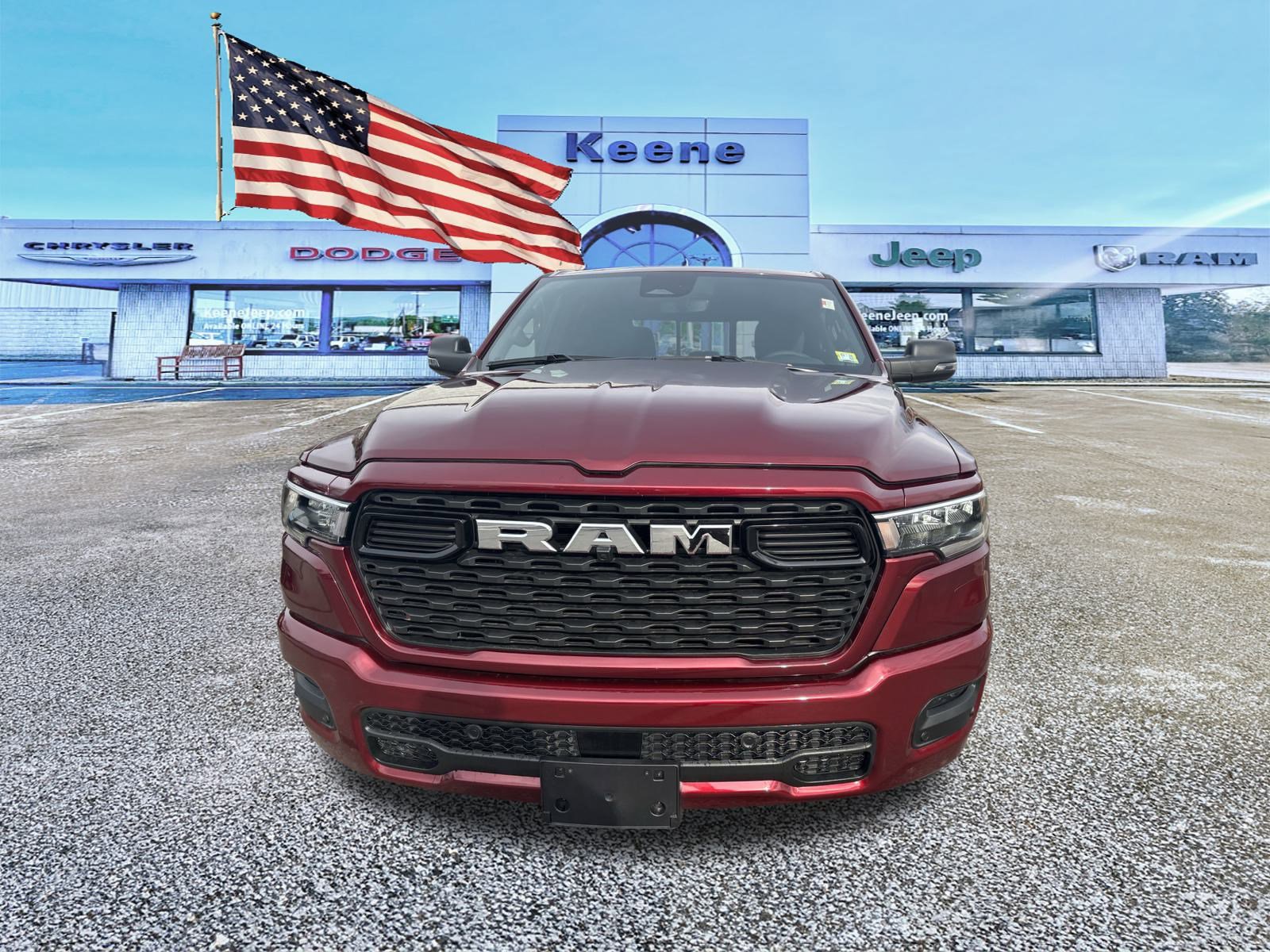 New 2025 RAM 1500 LONESTAR CREW Crew Cab in Keene #G82040 | Keene Chrysler Dodge Jeep Ram