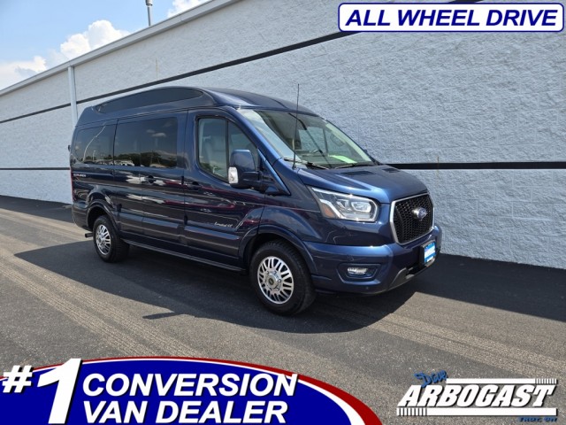 Pre-Owned 2022 Ford Conversion Van Explorer Limited SE 3D Cargo Van in ...