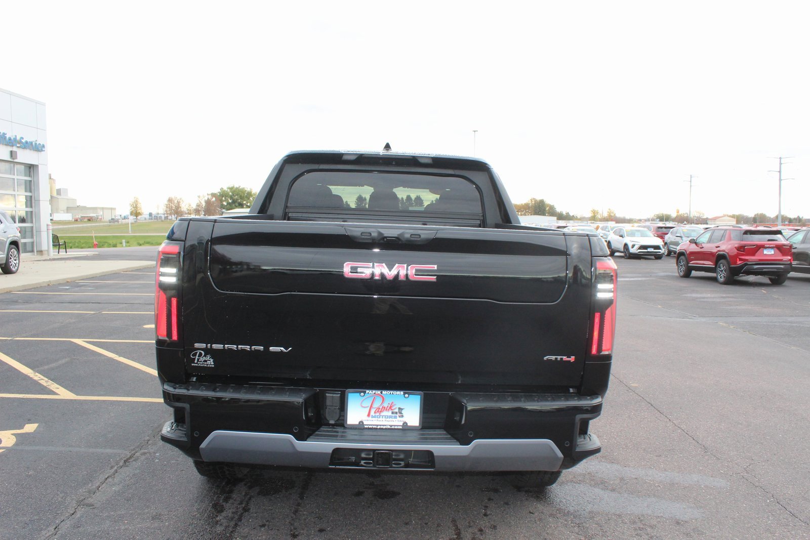New 2026 GMC Sierra EV AT4 Max Range Crew Cab in Luverne #410323G ...