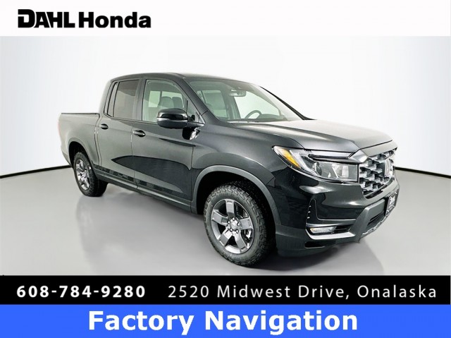 New 2025 Honda Ridgeline AWD TRAILSPORT 4D Crew Cab in Stevens Point #925H295 | Dahl Honda ...