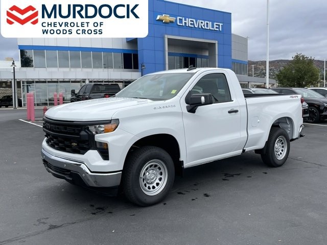 New 2025 Chevrolet Silverado 1500 WT Regular Cab in Woods Cross #T42184 | Murdock Chevrolet