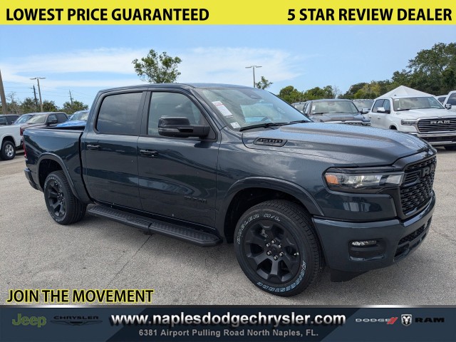 New 2025 RAM 1500 Big Horn Crew Cab in Naples #N767543 | Naples Chrysler Dodge Jeep Ram