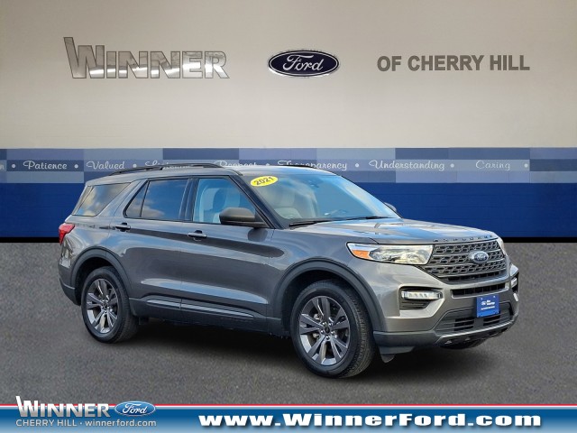 Certified Pre-Owned 2021 Ford Explorer XLT 4 Door SUV in Cherry Hill # ...