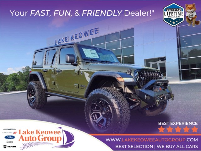 New 2024 Jeep Wrangler Willys Wheeler with SCA Performance Package ...
